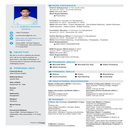 S J K Babrew Badhan Singha | PDF | Secondary Education | Education