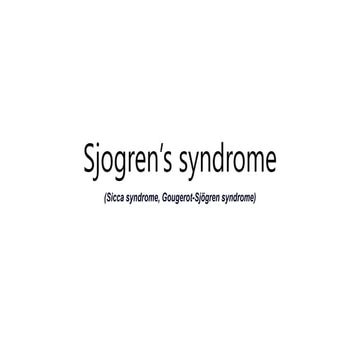 Sjogren’s syndrome.pptx