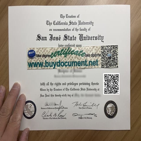SJSU diploma | PDF