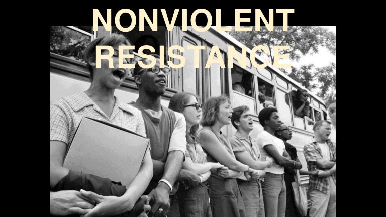 Nonviolent resistance, fall 2018 (1)