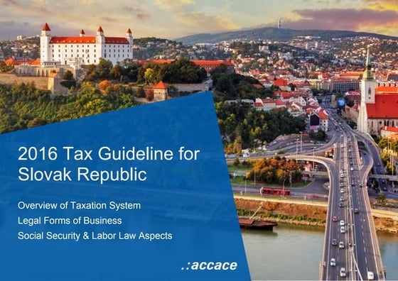 10 facts about taxation in Slovakia | Infographic 2017 | PDF