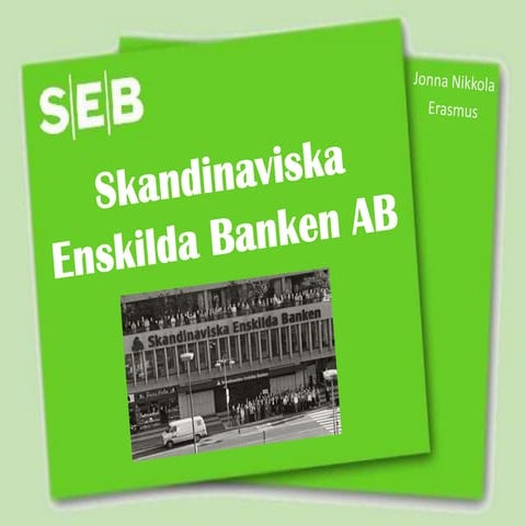 Skandinaviska enskilda banken | PPTX