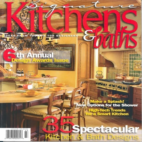 Signature Kitchen & Bath Magazine Cover | PDF