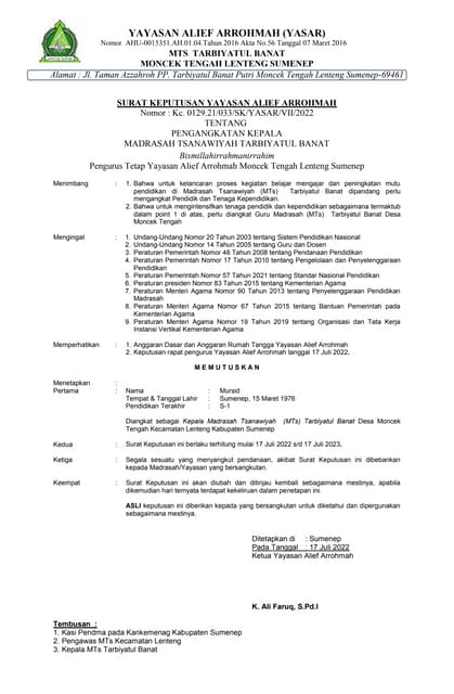 SK- MADRASAH DINIYAH- TARBIYATUL BANAT - GURU-.docx