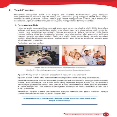 Skd 03(teknik presentasi) | PDF