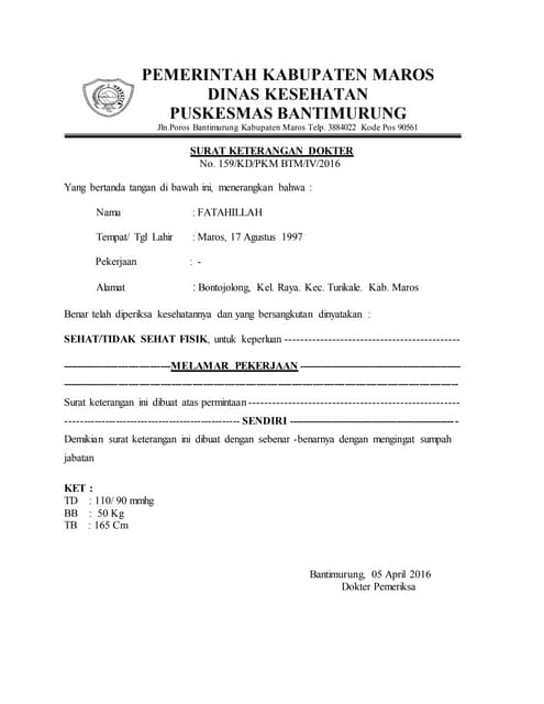 Surat resmi 2 | DOC