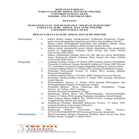 SK Dekan FISIP-Editorial Team Journal PUBLICUHO-REVISI 2022.pdf