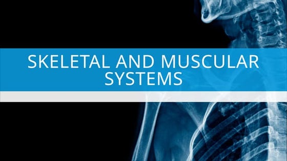 Muscoloskeletal System- Science Grade 6.pptx | Bone and Joint ...