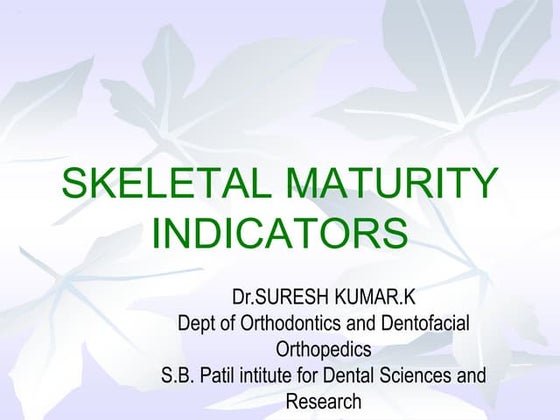 Assessment of skeletal age in Orthodontics (2).pptx