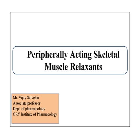 Agonists and antagonists | PPTX