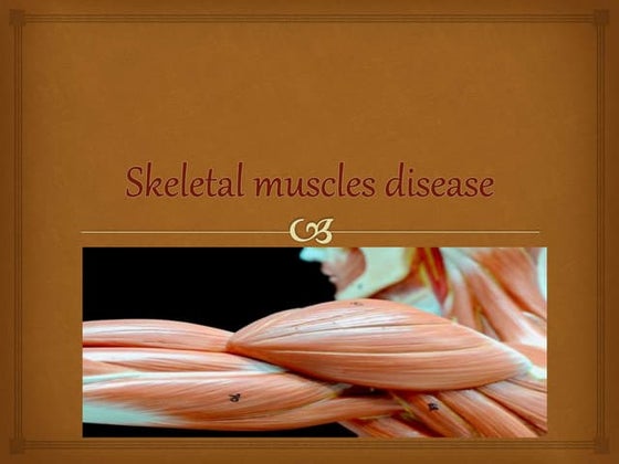 Muscle disorders | PPT