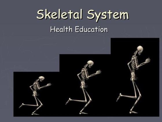 Skeletal system powerpoint | PPT | Death, Injury, or Military Conflict ...