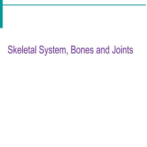 introductory to anatomy of the Skeletal system.ppt