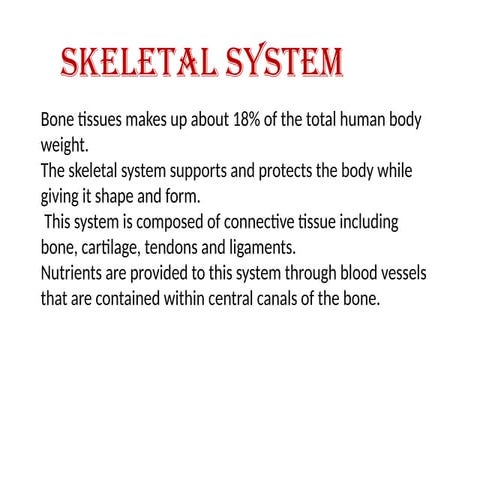 B Pharm First Year , Human Anatomy and Physiology UNIT-II Skeletal ...