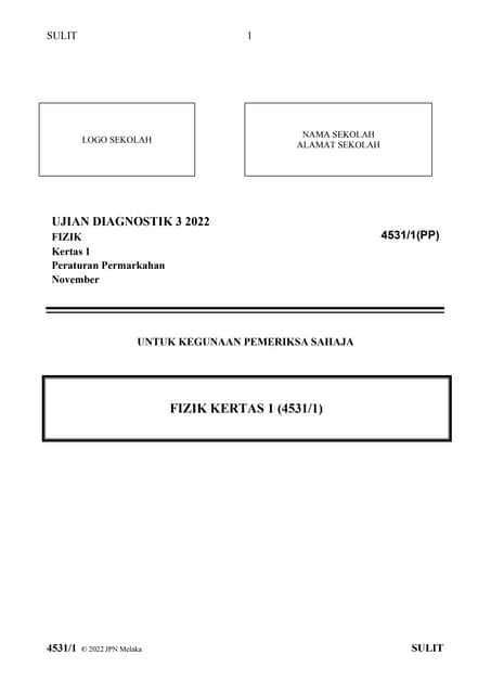 Pentaksiran Berterusan KV Kajian Kes Sains | PPT