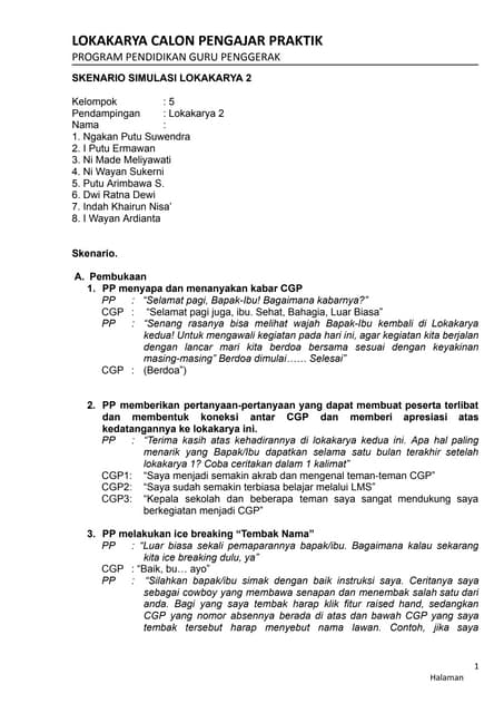 CONTOH Handout | DOCX