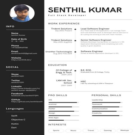 Senthil Resume | PDF | Computer Software and Applications | Computing