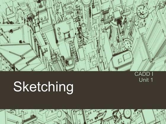 Sketching Basics- Part 1 | PPS | Drawing and Sketching | Arts and Crafts