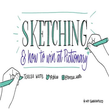Sketching & how to win at Pictionary | PPT