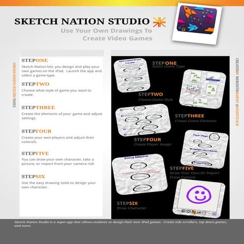 Sketch Nation Studio App Tutorial | PDF