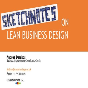 Lean Business and Product Design Made Simple | PDF