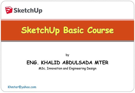 Introduction to Sketchup basics | PPT