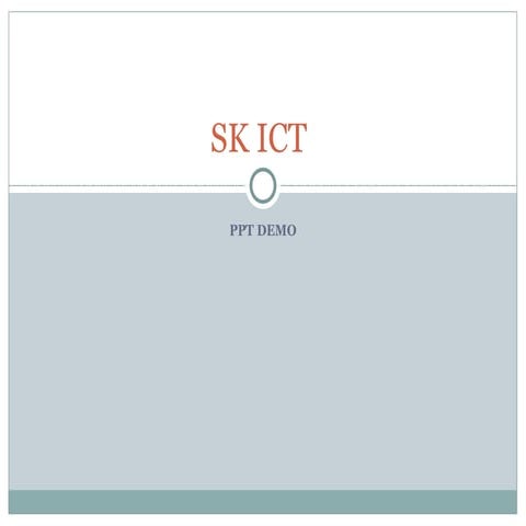 Sk ict | PPT