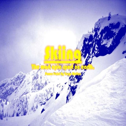 Skiing | PPTX | Skiing | Sports