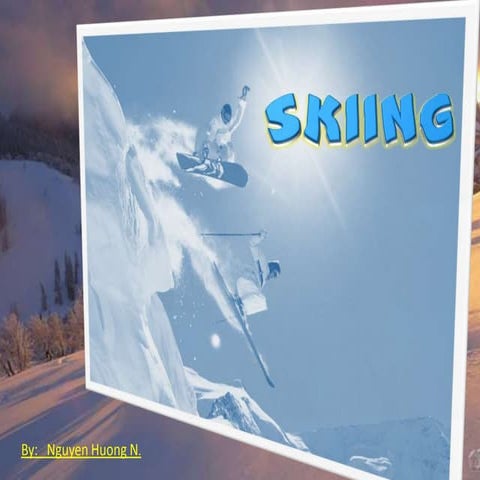 Skiing | PPTX