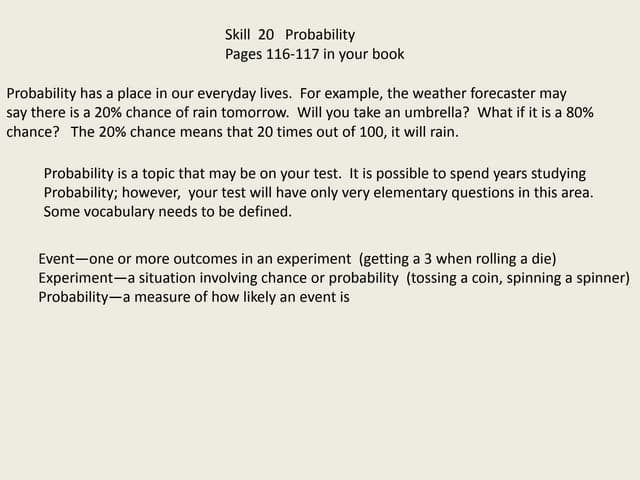 Probability | PPT