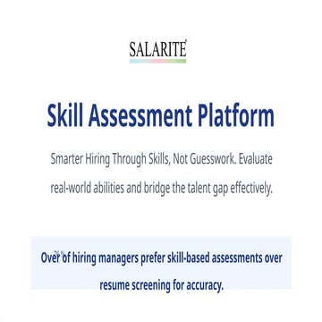 Skill Assessment Platform Smarter Hiring Through Skills, Not Guesswork.pptx