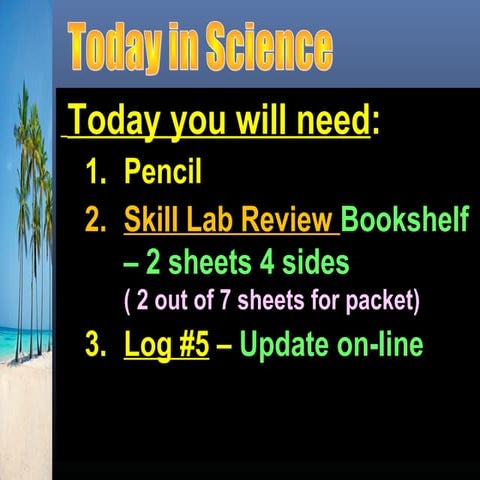 Skill Labs Review- Day 1 | PPT