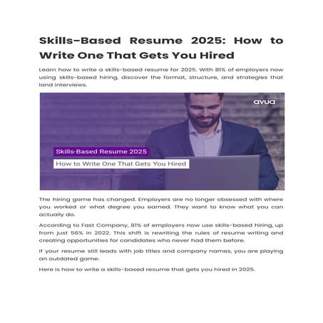 Best Resume Format 2026: Which One Actually Gets You Hired? | PDF