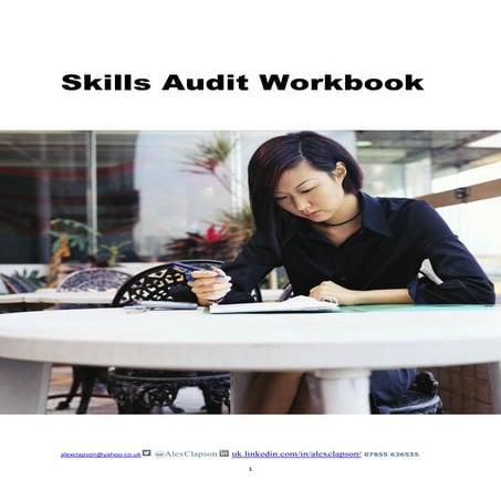 Skills audit workbook 2018 | PDF