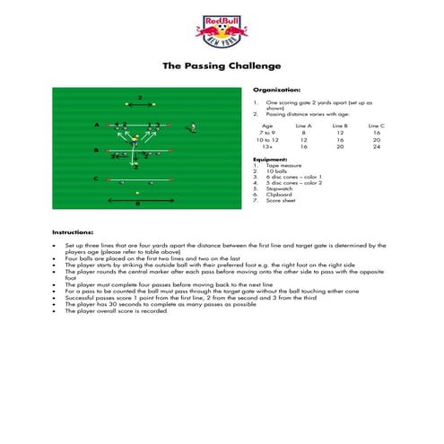 Red Bull Skills Challenge - Passing | PDF