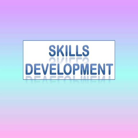 Skills development for School Personnel | PPTX