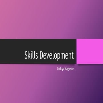 Magazine front cover screenshot powerpoint | PPTX