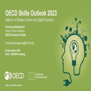 Skills for the Green and Digital Transition | PDF