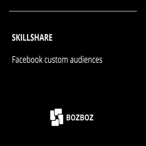 How to boost your Facebook marketing with custom audiences | PPTX