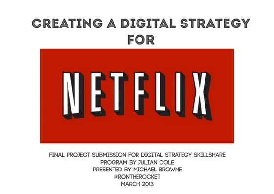 Netflix's Product Life Cycle | PDF