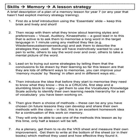 Guidelines/Checklist for Teaching | DOCX