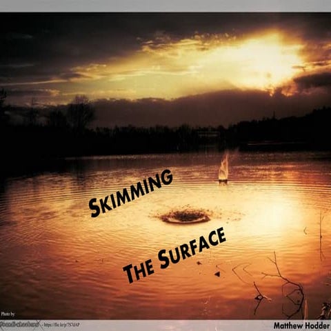 Skimming the Surface | PDF