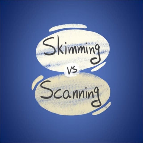 Skimming vs Scanning (Class material).ppt