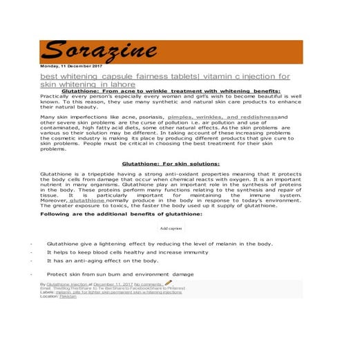 best whitening capsule fairness tablets| vitamin c injection for skin ...