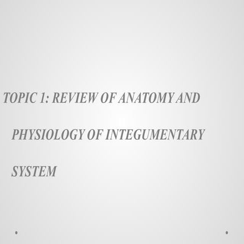 Integumentary System.pptx