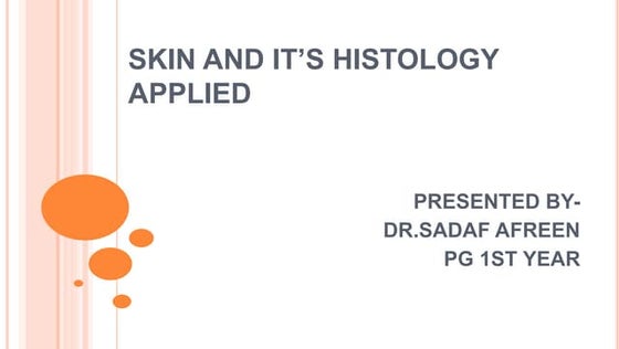 Skin anatomy | PPT