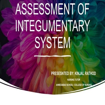 Skin assessment (1) | PPTX