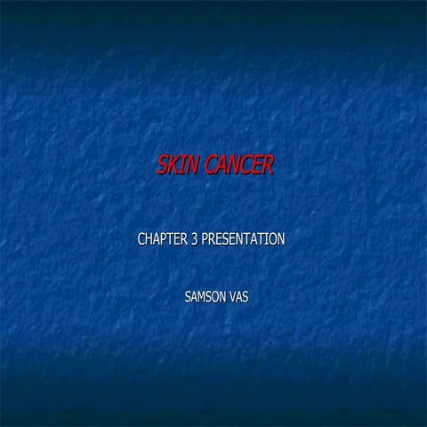 Skin Cancer | PPT