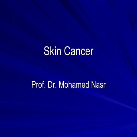 Skin Cancer | PPT