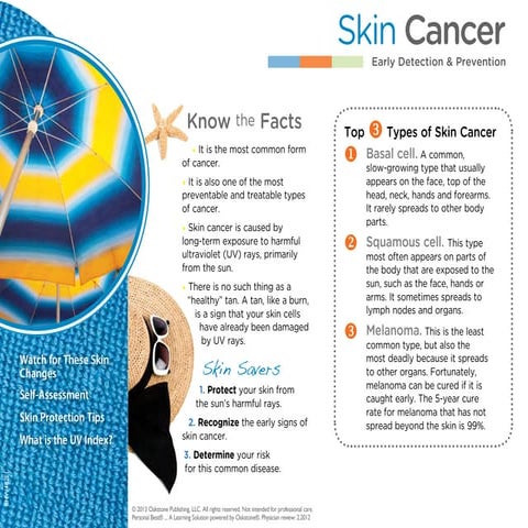 Skin Cancer Prevention | PDF